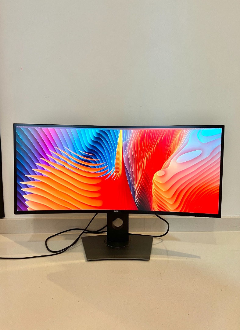 Dell U3419W Monitor (34 inches, curve), Computers & Tech, Parts ...