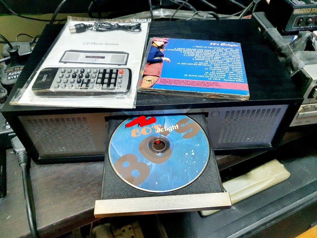 DGTEC BT Desk CD Micro Stereo System, Audio, Portable Music Players on ...