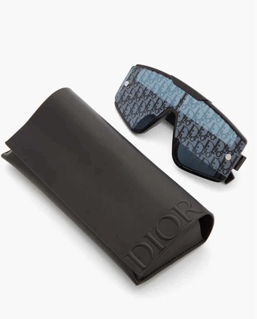DiorXtrem MU monogram mask acetate sunglasses, Men's Fashion, Watches ...