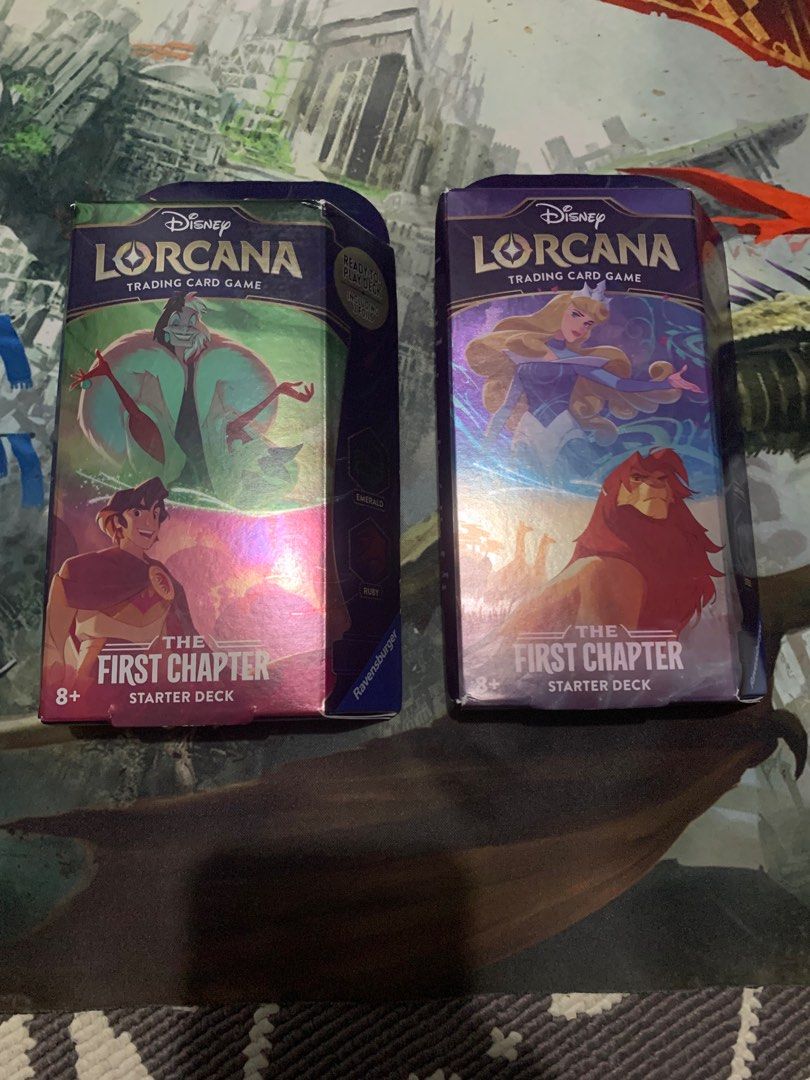 Disney lorcana first chapter deck, Hobbies & Toys, Toys & Games on ...