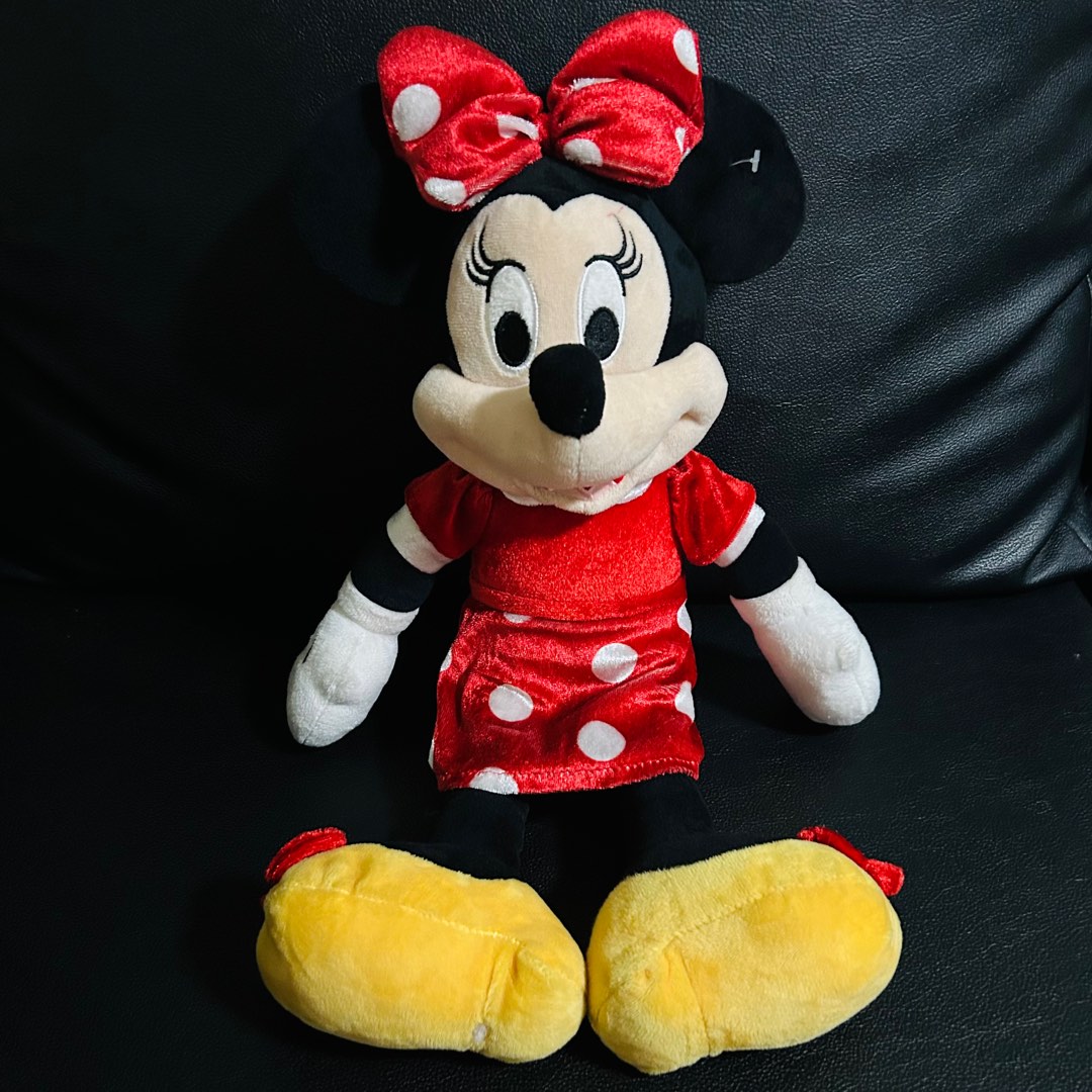 Disney Minnie Mouse Stuffed Toy, Hobbies & Toys, Toys & Games on Carousell
