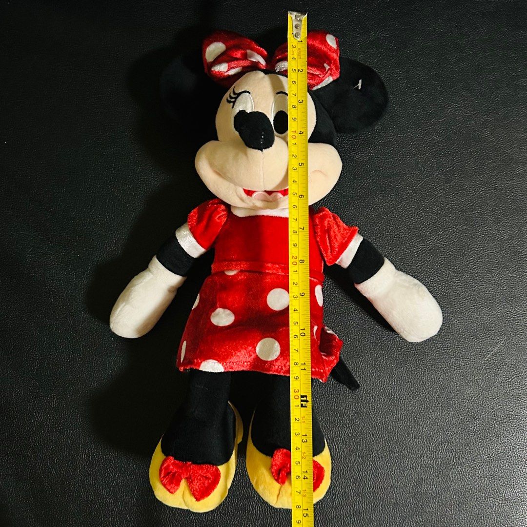 Disney Minnie Mouse Stuffed Toy, Hobbies & Toys, Toys & Games on Carousell