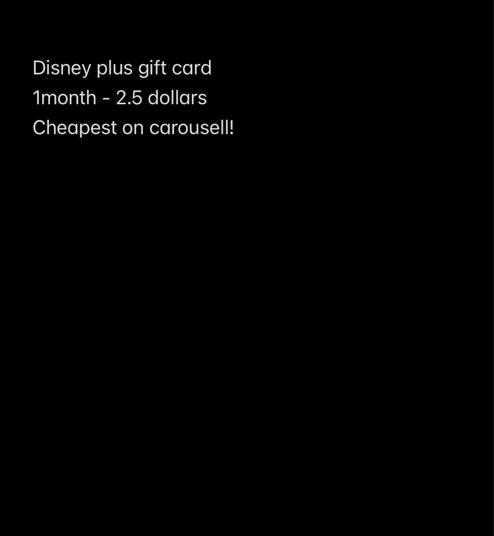 Disney plus gift card, Video Gaming, Gaming Accessories, Game Gift ...