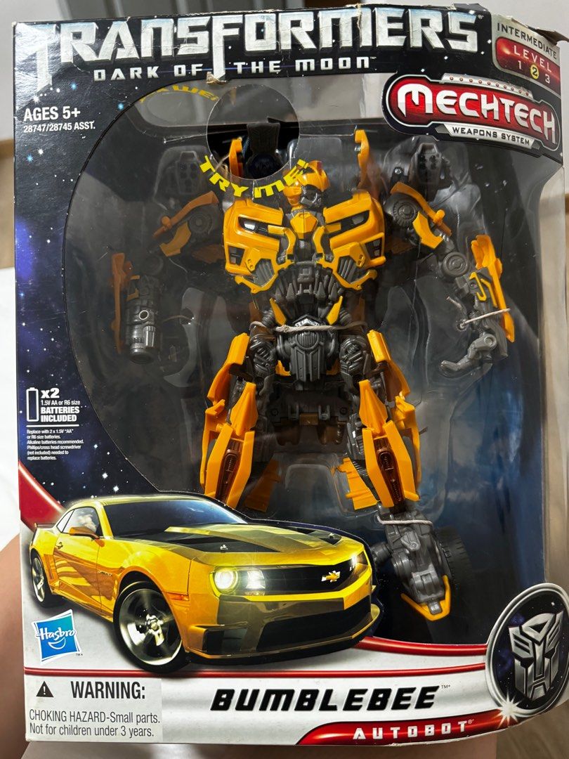 DOTM Bumblebee w MECHTECH Leader class figurine, Hobbies & Toys, Toys ...