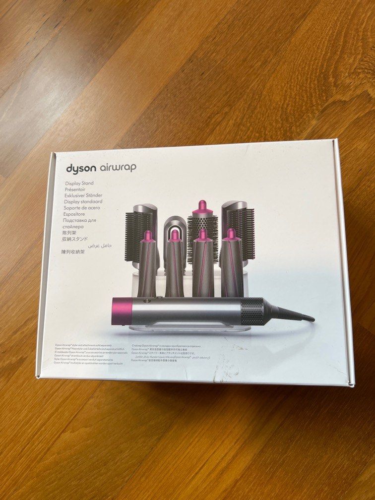 Dyson Airwrap styler display stand (fuschia/white), Beauty & Personal ...