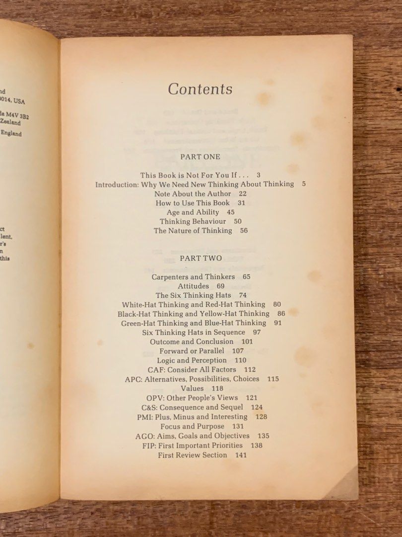 Edward de Bono ; TEACH YOUR CHILD HOW TO THINK, Hobbies & Toys, Books ...