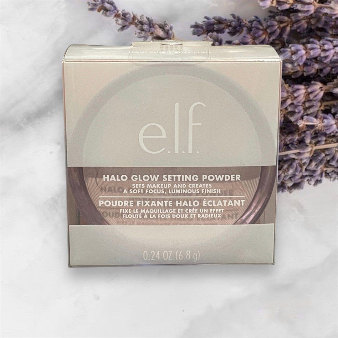 Elf Halo Glow setting powder - light pink, Beauty & Personal Care, Face ...