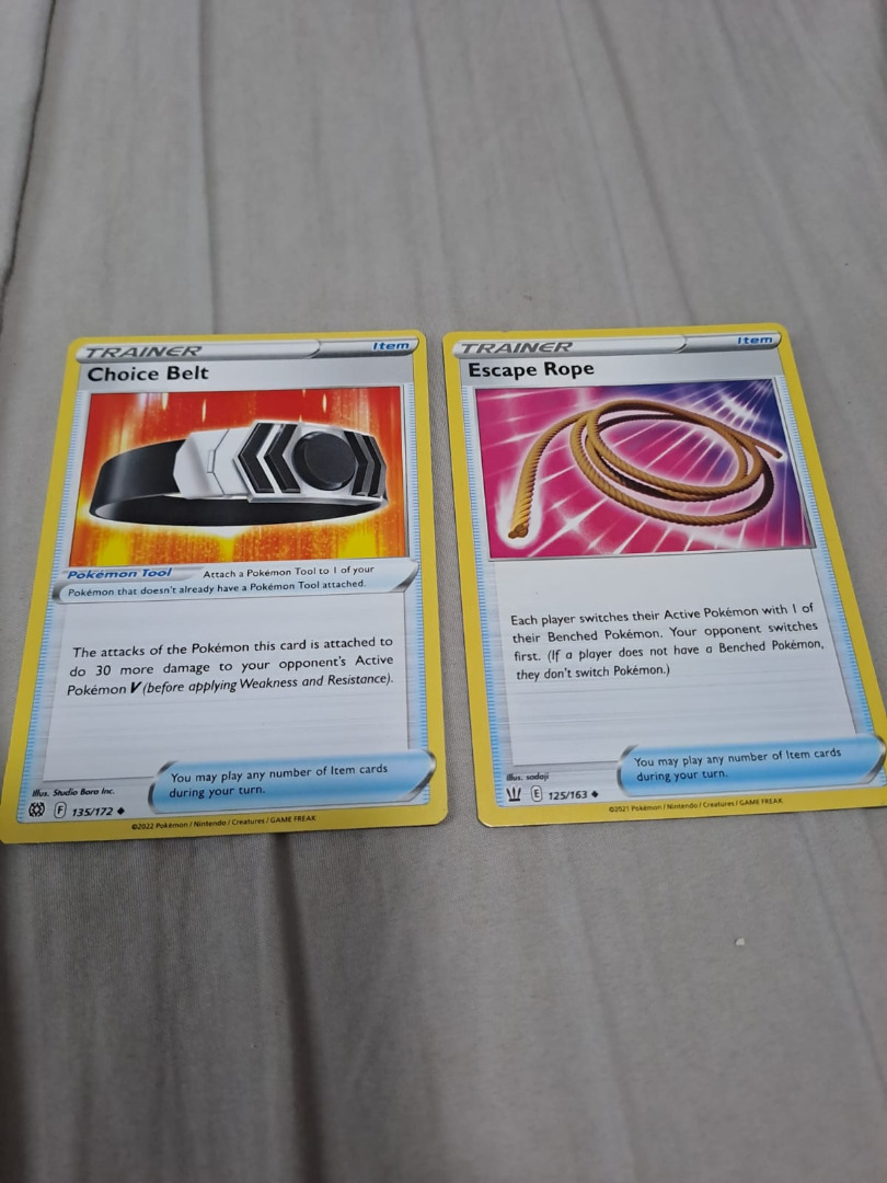 Escape Rope Choice Belt Playables Pokemon Cards, Computers & Tech ...