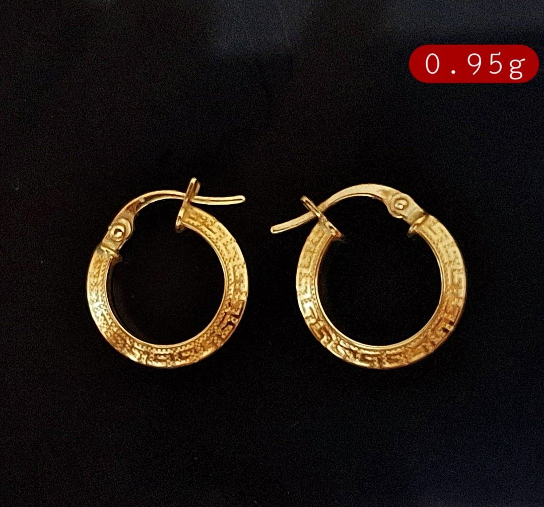 FENDI HOOP EARRINGS, Women's Fashion, Jewelry & Organizers, Earrings on ...