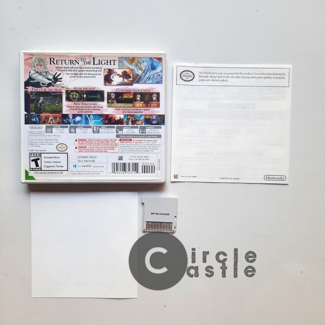 Fire Emblem Fates Birthright for Nintendo 2DS Nintendo 3DS, Video ...