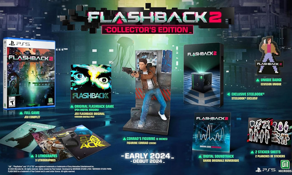 Flashback 2 Collector's Edition, Video Gaming, Video Games, PlayStation ...
