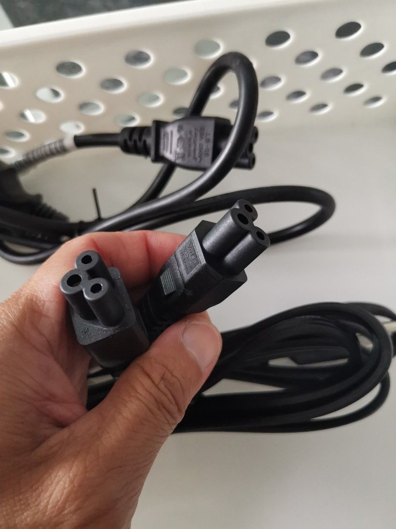 Free C5, [Left 1 pc] 'Mickey Mouse' Power Cables, Computers & Tech ...