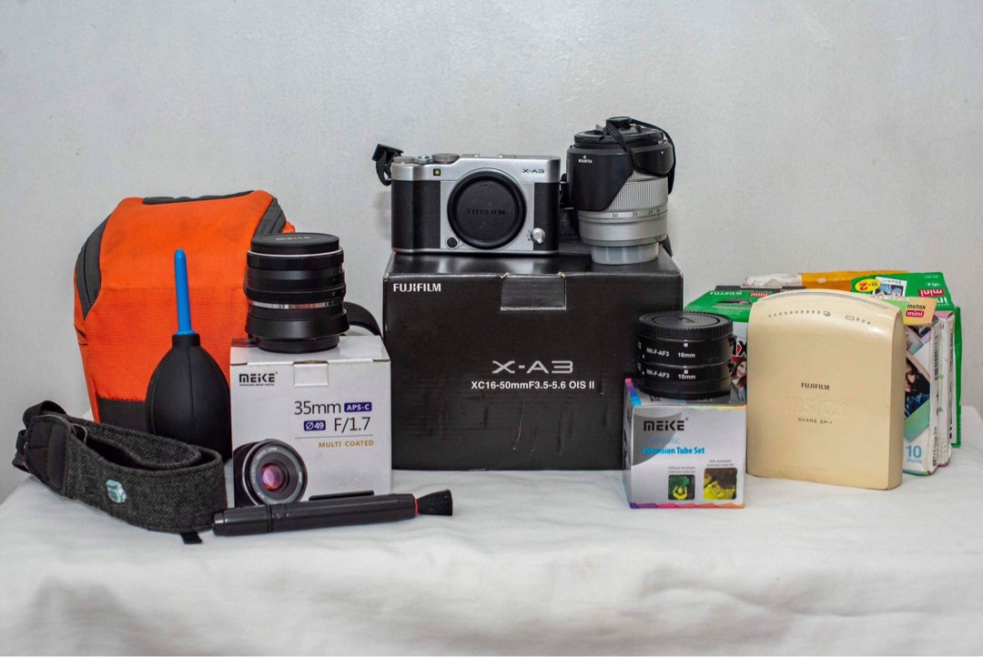 Fujifilm X-A3 Mirrorless Camera (with FREEBIES!!!), Photography ...