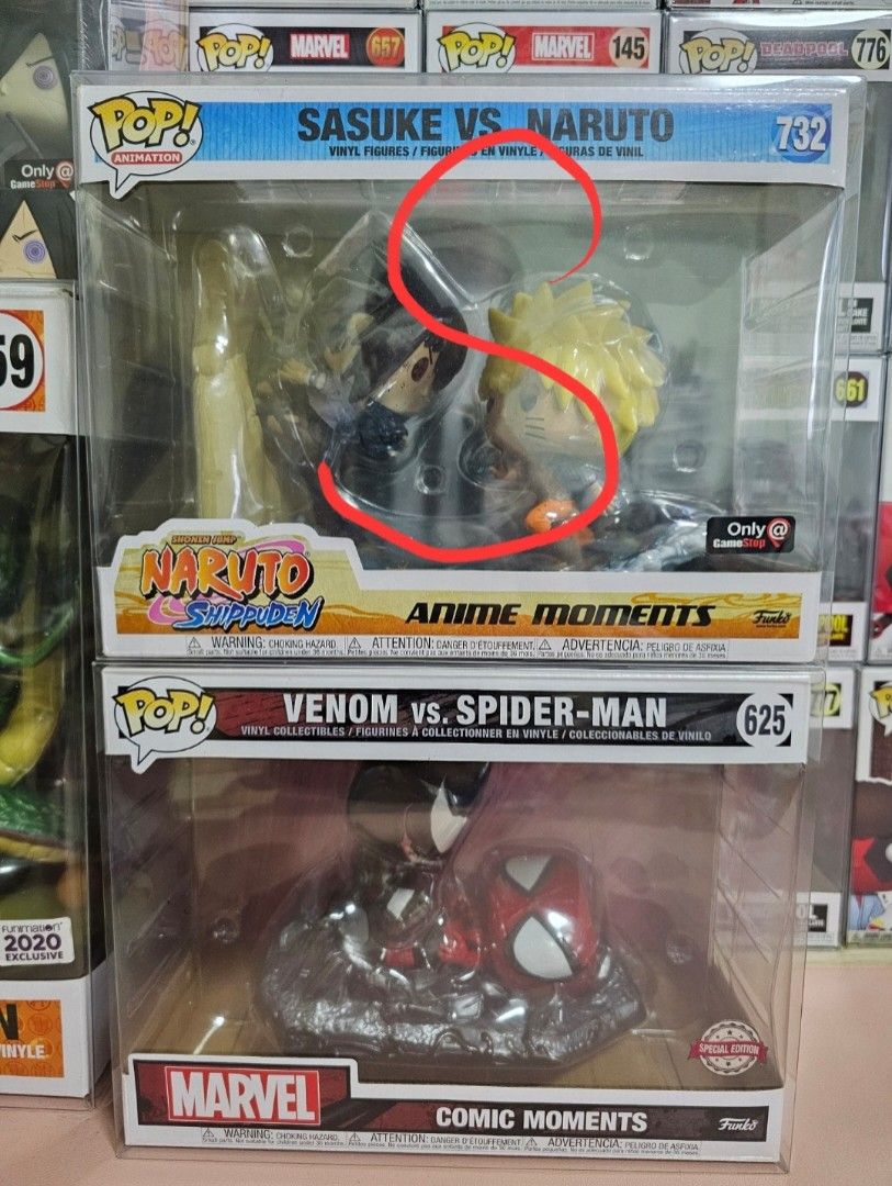 Funko Moments , Venom vs Spiderman & Naruto vs Sasuke *Updated ...