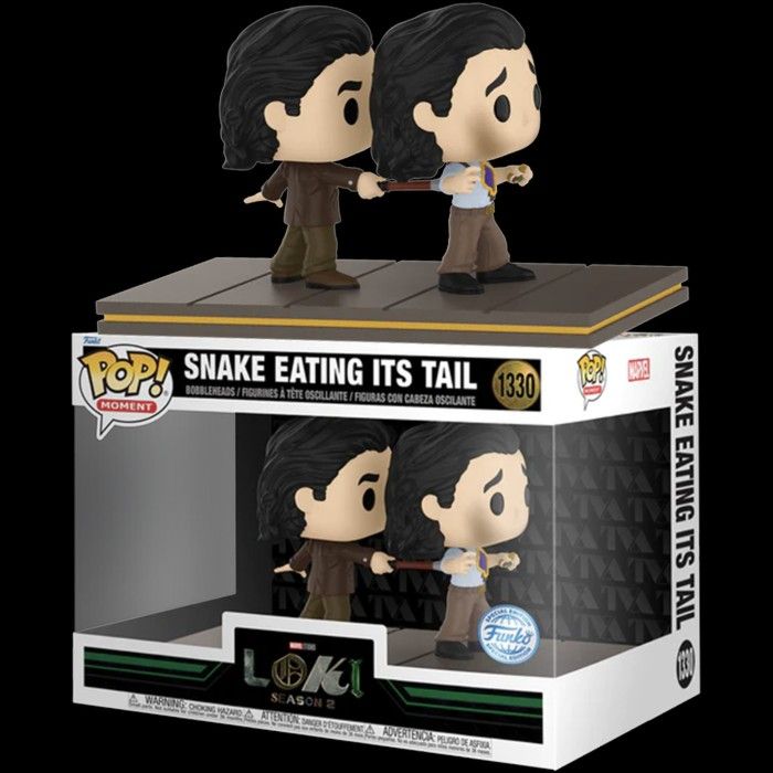 Funko Pop! Moment: Loki (2021) - Season 2 Snake Eating it's Tail #1330 ...