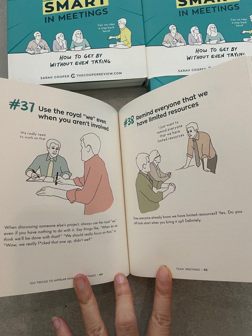 Funny gag book: 100 ways to appear smart at work, Hobbies & Toys, Books ...