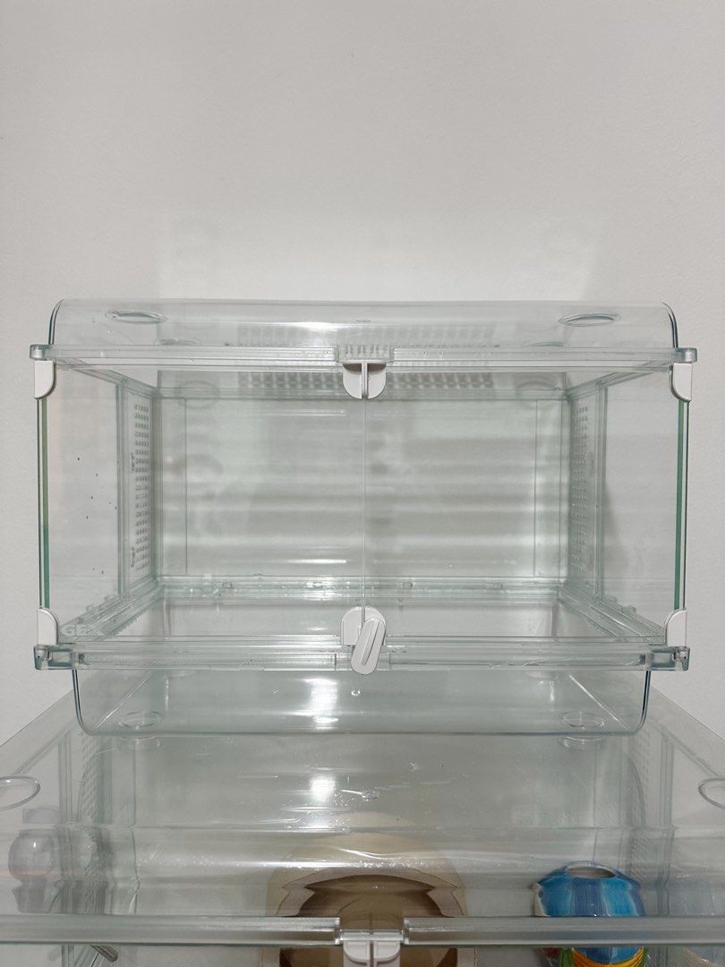Gex Harmony Glass Harmony 360 Plus Clear Glass Cage for Hamsters and Small Animals, Pet Supplies ...