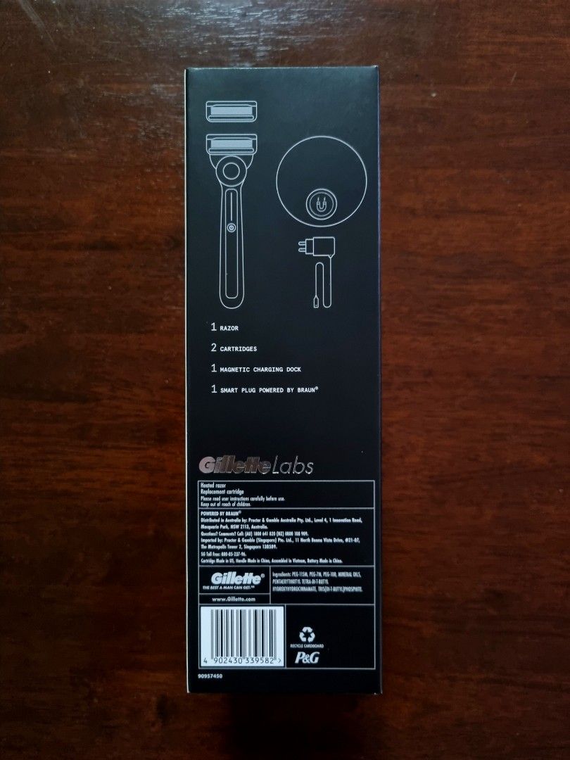 GILLETTE Labs Heated Razor, Beauty & Personal Care, Men's Grooming on ...