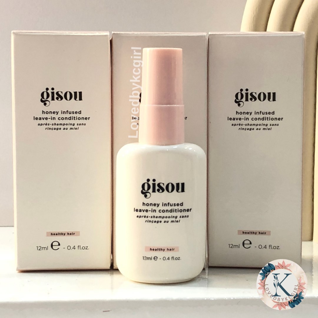 Gisou Honey infused leave in conditioner 12mL Mini w box, Beauty ...