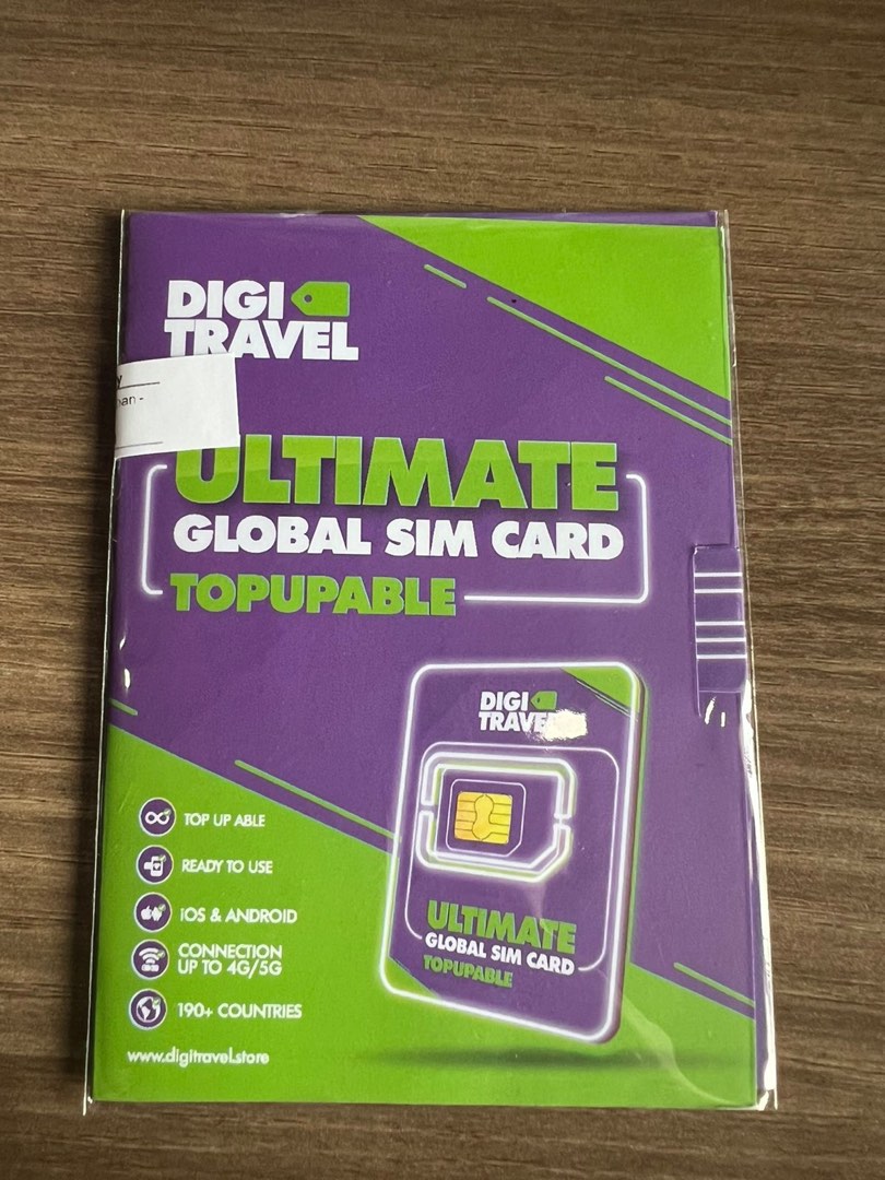 Global Sim Card Unlimited 10 Days - Jepang, Telepon Seluler & Tablet ...