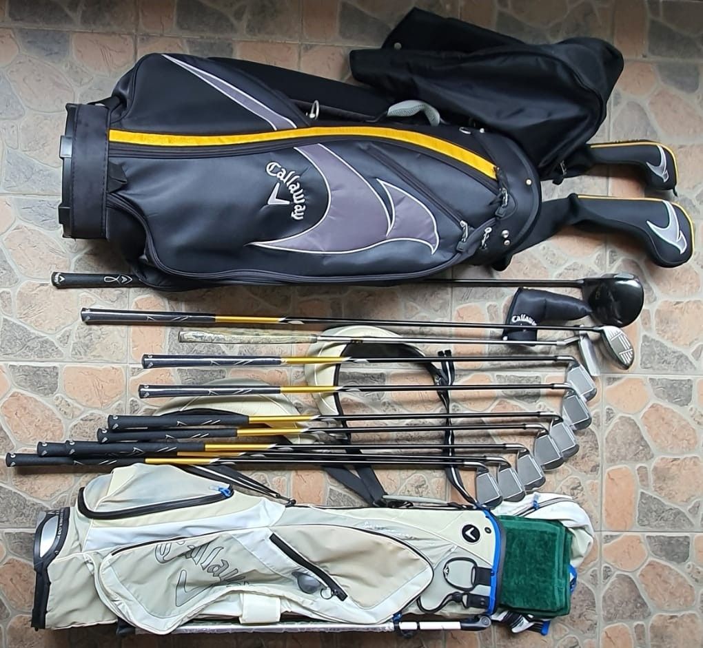 Golf Set + Bag, Sports Equipment, Sports & Games, Golf on Carousell
