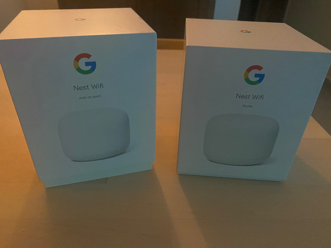 Google Nest Wifi Router & Add on Point, Computers & Tech, Parts & Accessories, Networking on ...