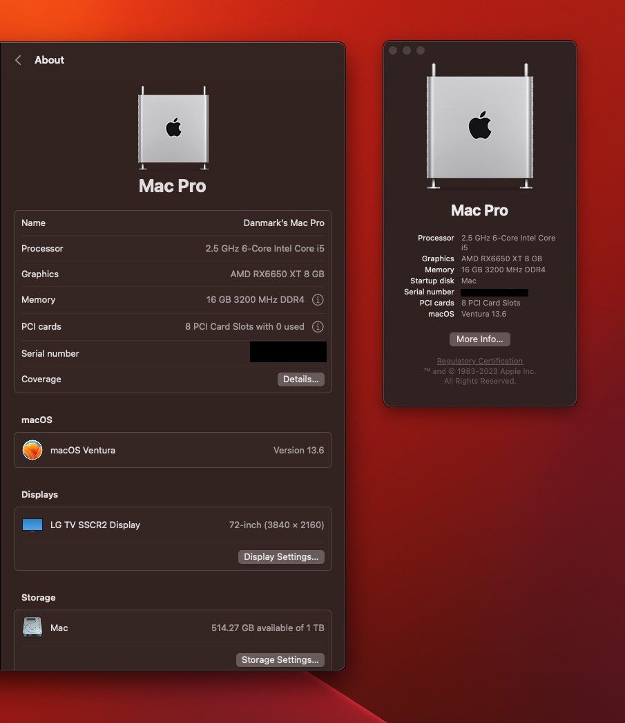 Hackintosh Mac PC Build i5 12th gen 6650xt, Computers & Tech, Desktops ...