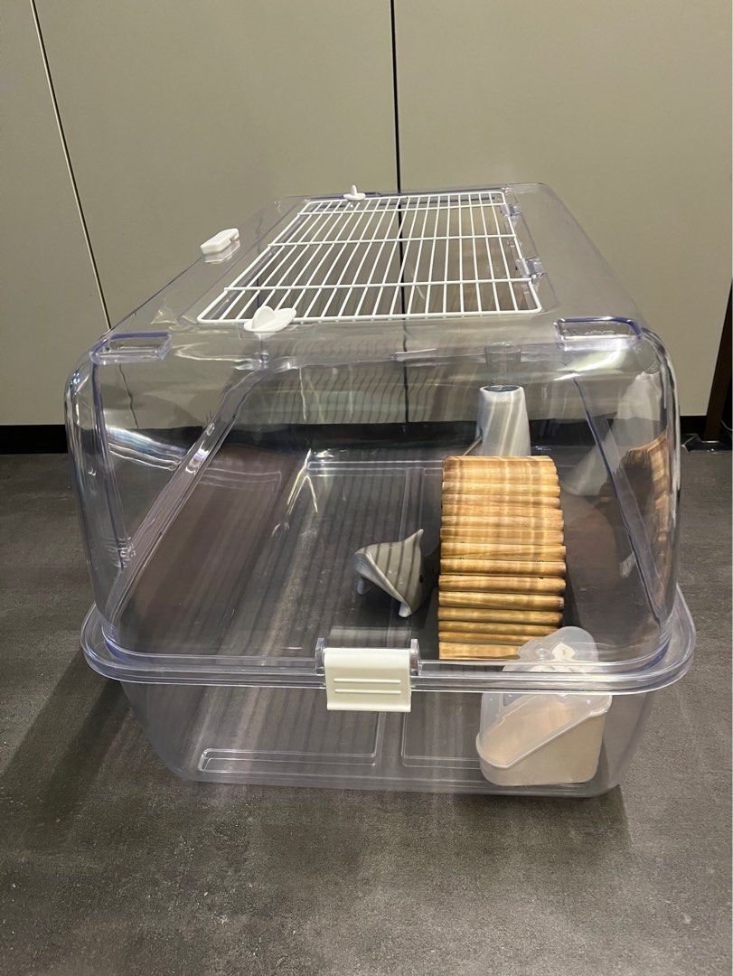 Hamster Acrylic Cage Bucastate, Pet Supplies, Homes & Other Pet ...