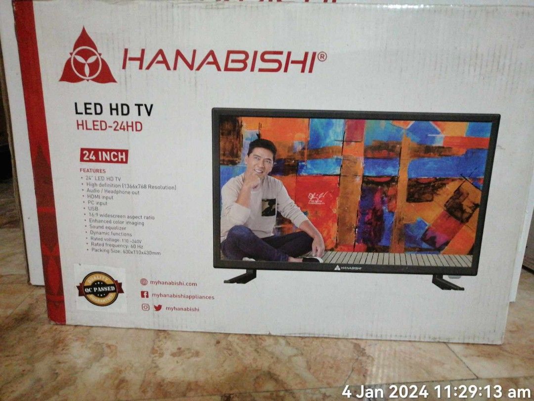 HANABISHI TV'S, TV & Home Appliances, TV & Entertainment, TV on Carousell