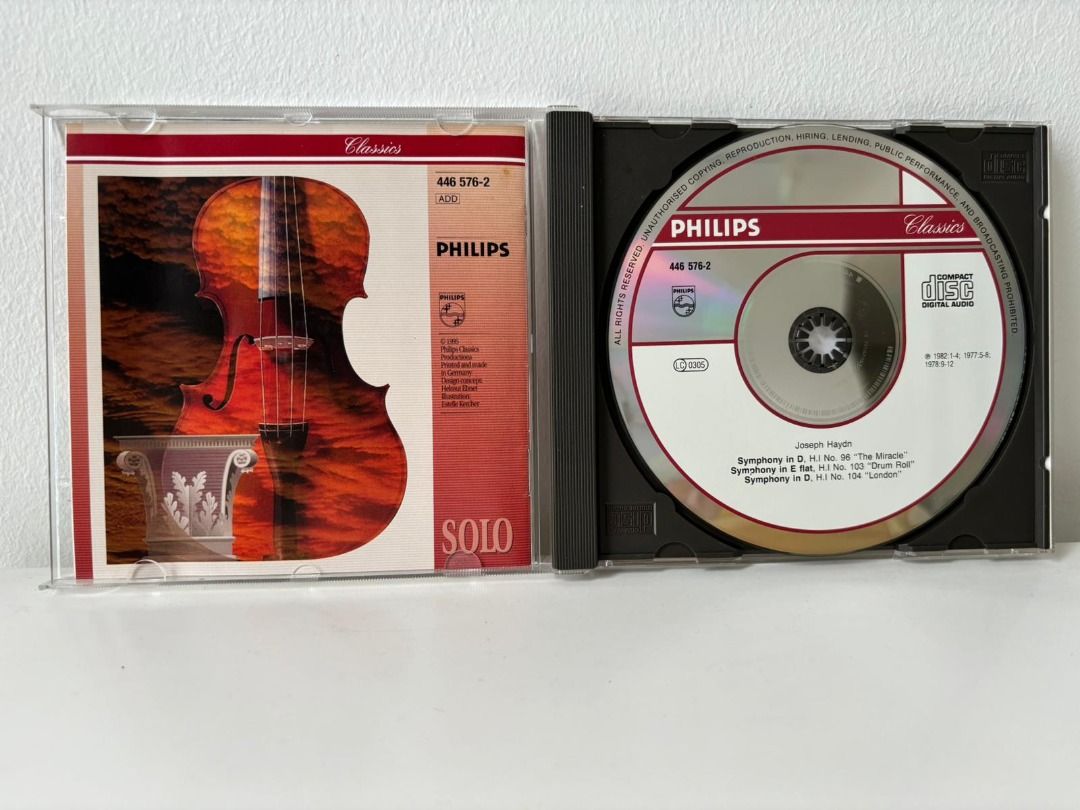 Haydn: Symphonies Nos. 96, 103 & 104 / Davis, Royal Concertgebouw ...