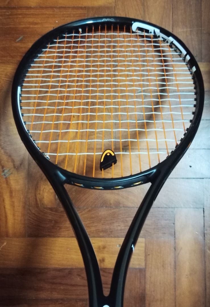 Head tennis racket 360+ speed pro racquet with new strings, Sports ...
