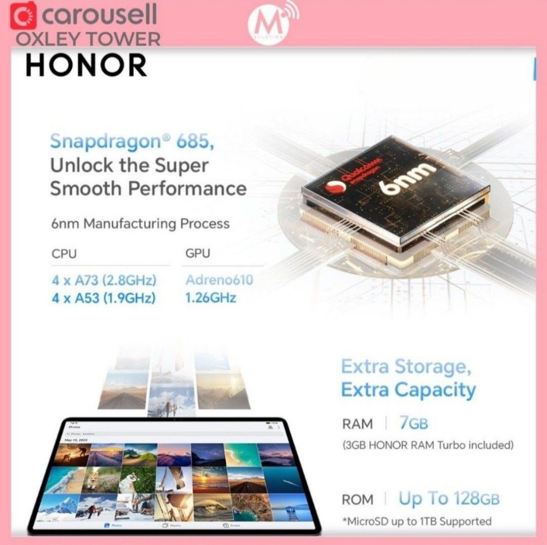 Honor Pad X9 (LTE) Space Grey 128GB, Mobile Phones & Gadgets, Tablets ...