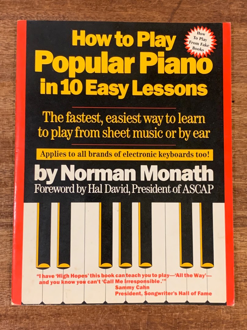 How To Play Popular Piano In 10 Easy Lessons The fastest, easiest way ...
