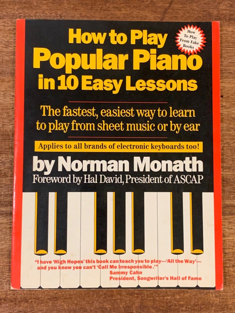 How To Play Popular Piano In 10 Easy Lessons The fastest, easiest way ...