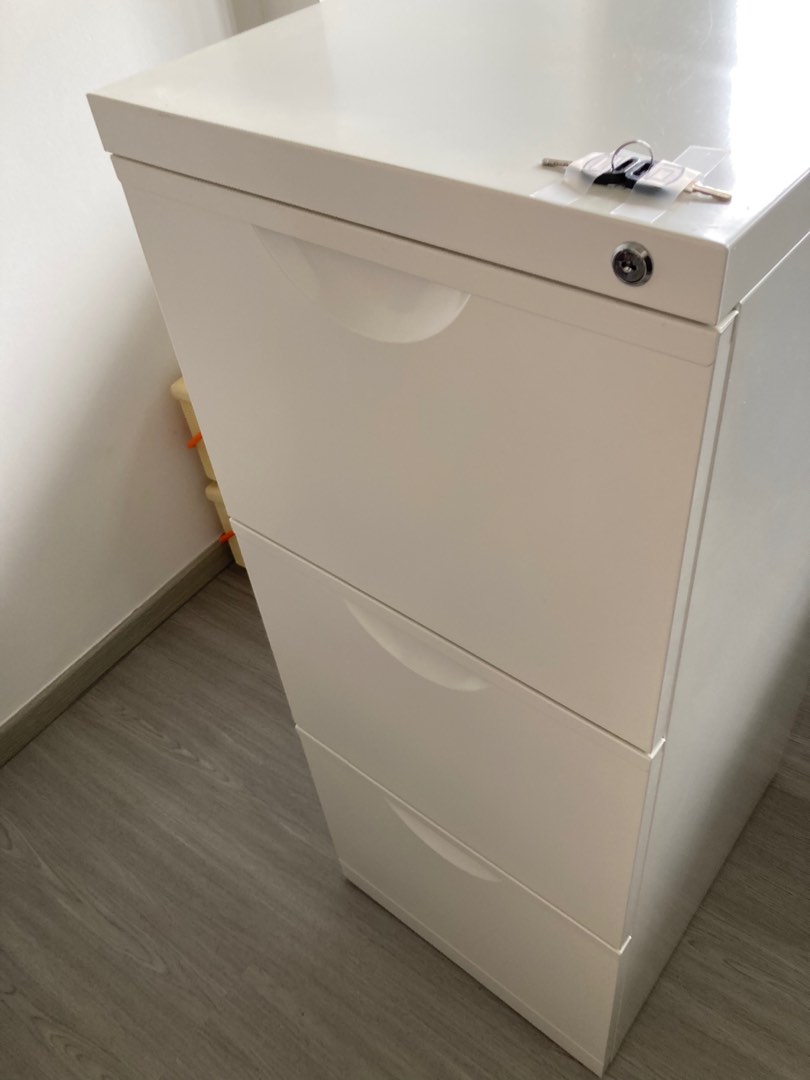 IKEA Erik filing cabinet - price lowered, Furniture & Home Living ...