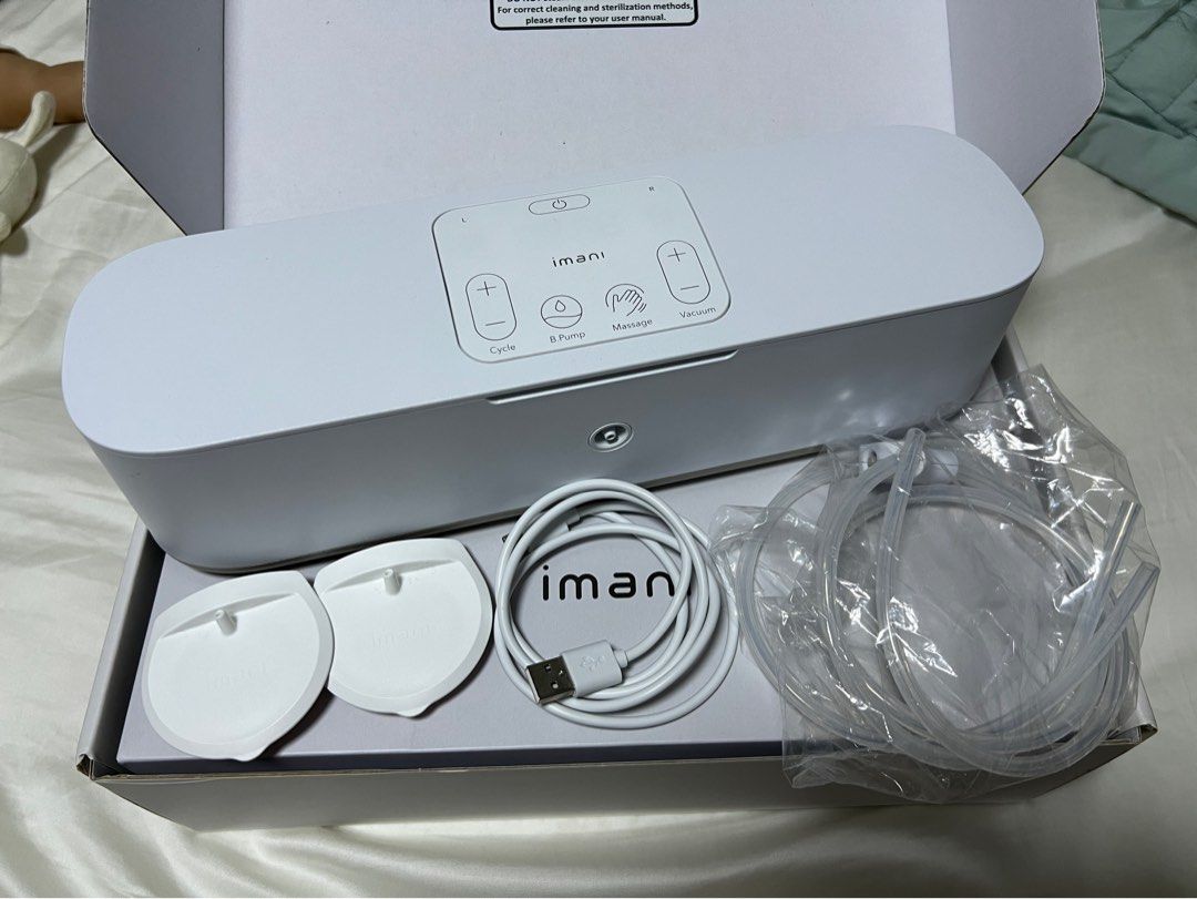 Imani iBox 2-In-1 Electrical Breast Pump (Wearable + Hospital Grade ...