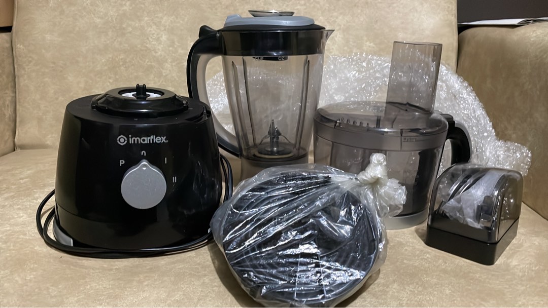 Imarflex 7-in-1 food processor, TV & Home Appliances, Kitchen ...