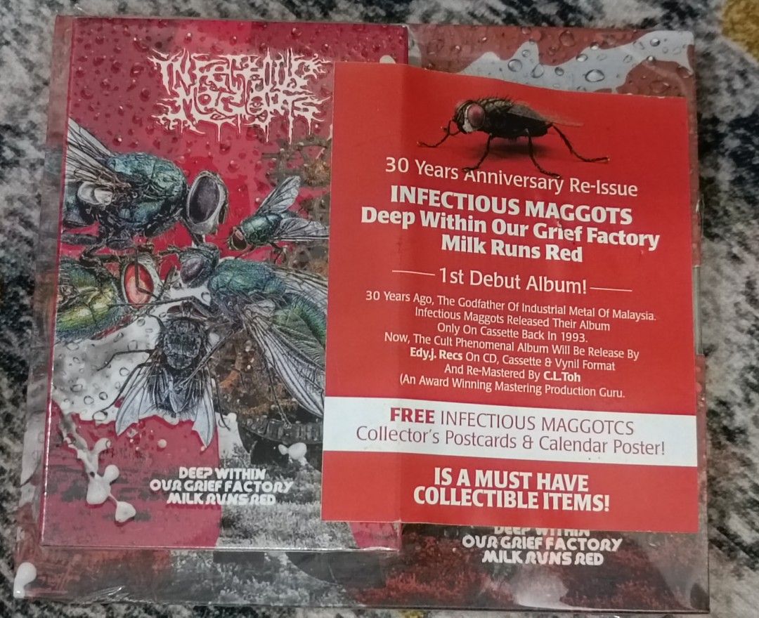 infectious maggots Cd /kaset, Hobbies & Toys, Music & Media, CDs & DVDs ...