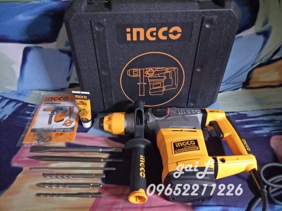 INGCO 1800W Industrial Rotary Hammer SDS Plus Chuck - RH18008 ...