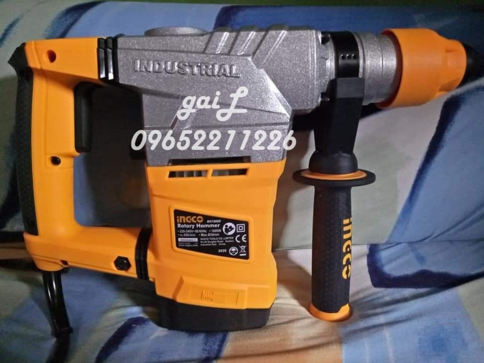 INGCO 1800W Industrial Rotary Hammer SDS Plus Chuck - RH18008 ...