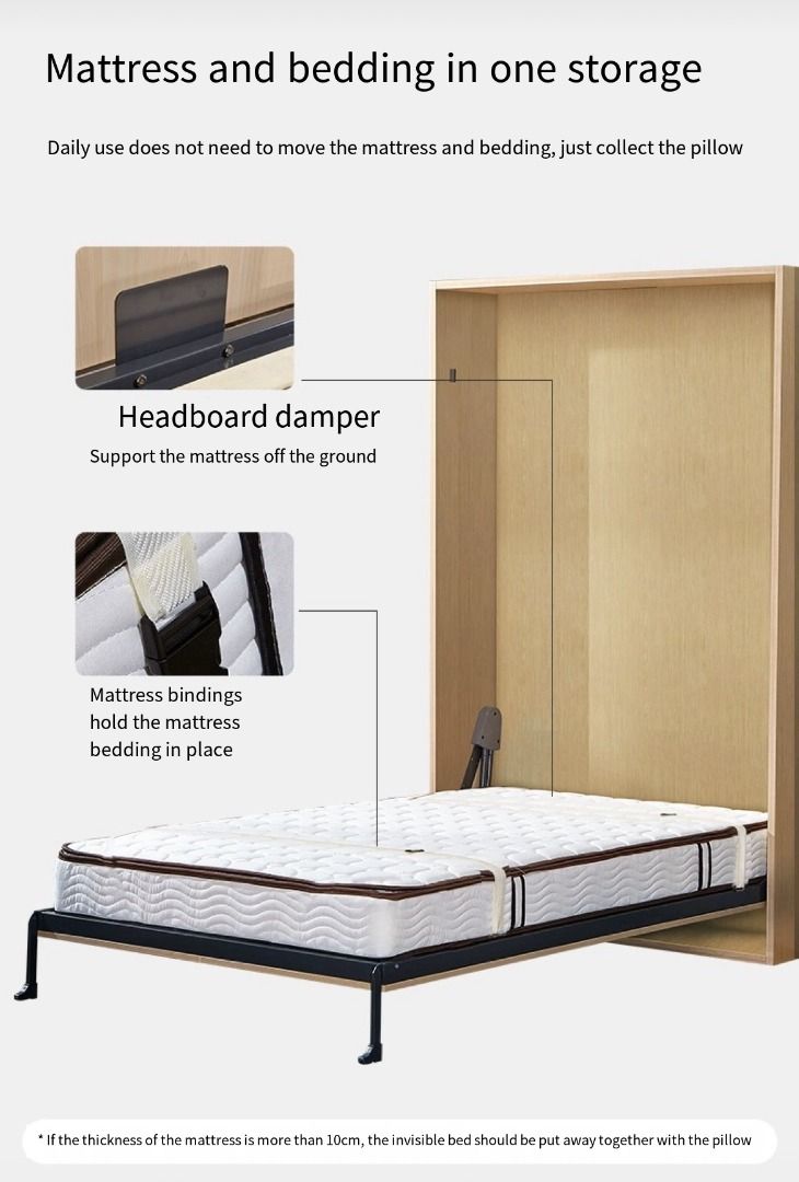 Invisible Bed Innovation: Hidden Bed Wall Bed - Your Space Solution ...