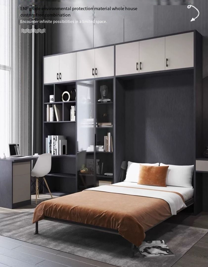 Invisible Bed Innovation: Hidden Bed Wall Bed - Your Space Solution ...