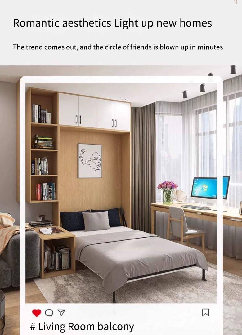 Invisible Bed Innovation: Hidden Bed Wall Bed - Your Space Solution ...