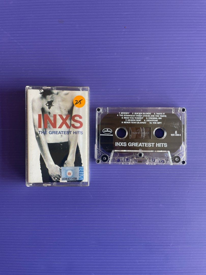 Inxs Greatest Hits Album Kaset, Hobbies & Toys, Music & Media, CDs ...