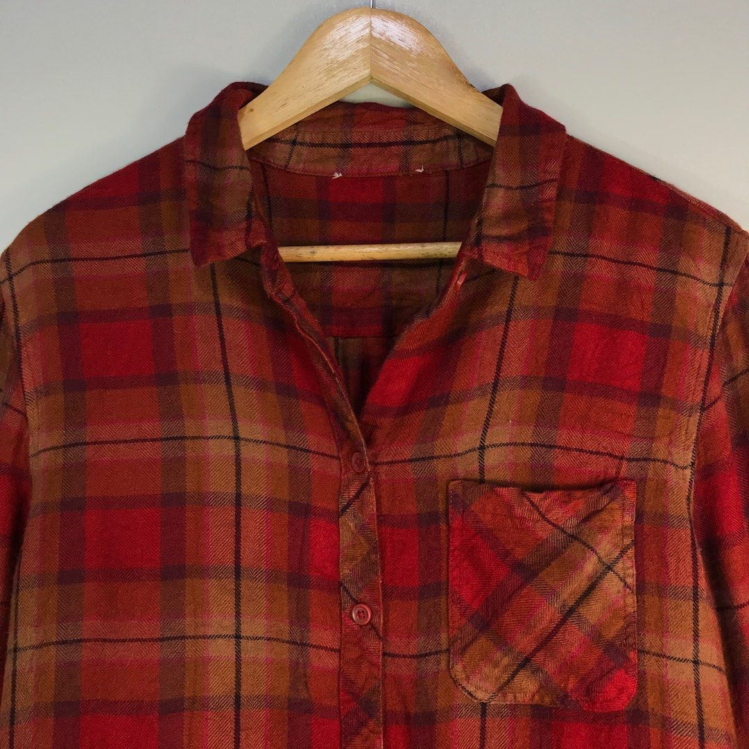 Japanese Flannel, Men's Fashion, Coats, Jackets and Outerwear on Carousell