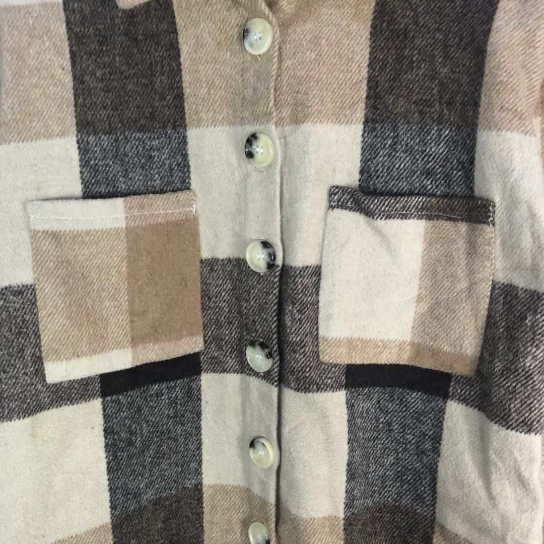 Japanese Flannel Pretty Garden, Men's Fashion, Coats, Jackets and ...