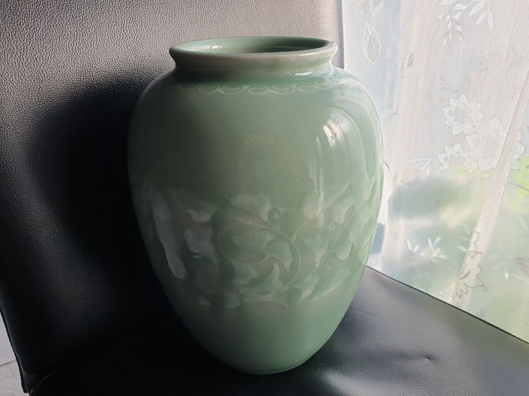 Japanese Tobe Ware Vase, Furniture & Home Living, Home Decor, Vases ...