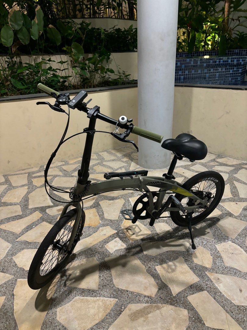 Java zelo v2 folding bike, Sports Equipment, Bicycles & Parts, Bicycles ...