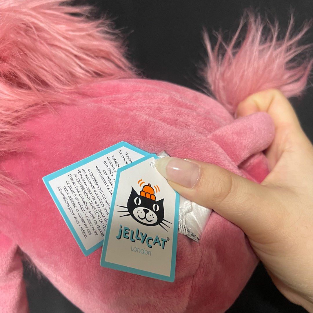 Jellycat jinx monster 42cm, Hobbies & Toys, Toys & Games on Carousell
