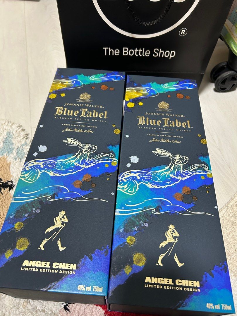 Blue Label limited edition 750ml, Food & Drinks, Alcoholic Beverages on ...